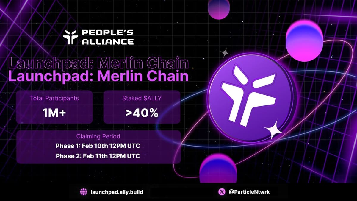 Merlin Chain MERL Tokens Are Now Claimable! - Launchpad