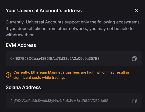 How to Trade on UniversalX: The first chain-agnostic trading platform